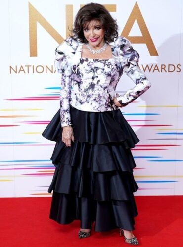 Joan Collins Body Measurements Height Weight Shoe Size Vital Statistics